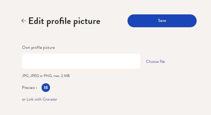 How do I setup my Gravatar profile picture?