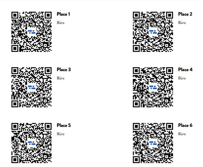 Can I reserve a seat using the QR code?