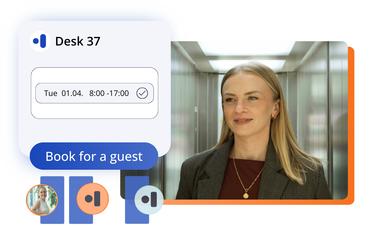 Workplace booking system & app | desk.ly